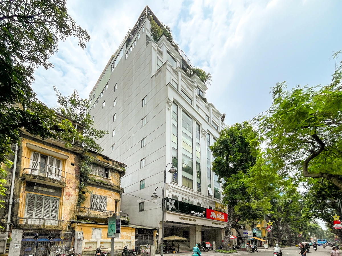 Tòa nhà Sapphire Building | 163 Bà Triệu giá ưu đãi T2/2026